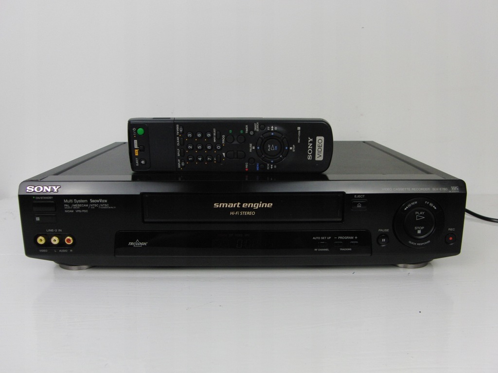 Magnetowid odtwarzacz VHS Sony SLV-E780 Gwarancja Pilot - 17181505485 - oficjalne archiwum Allegro