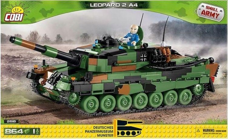 COBI 2618 Small Army Leopard 2A4 NOWE - 10588287619 - oficjalne ...
