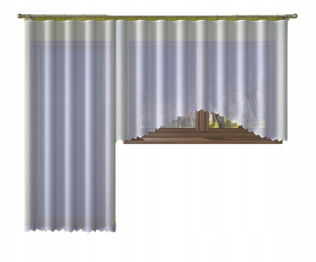 Komplet firan balkon-okno 150x250, 300x150 - 9820989691 - oficjalne ...