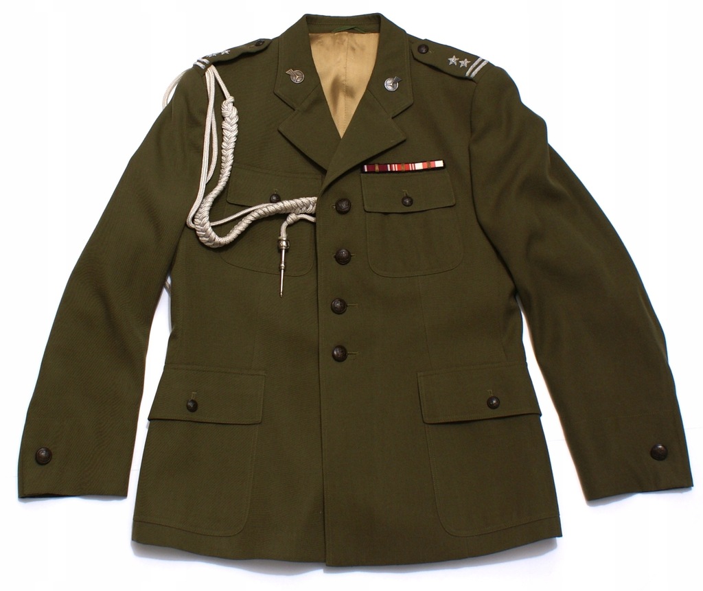 Mundur oficera wojsk lądowych LWP/WP 1991 175/96 - 13290409011 ...