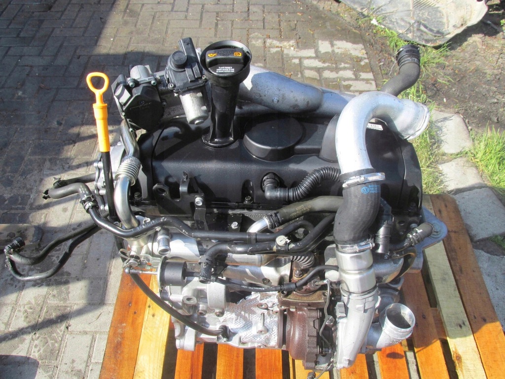 VW T5 2.5 TDI 131 KM silnik kompletny z osprzętem BNZ 143 000 KM - 12422576942 - oficjalne ...