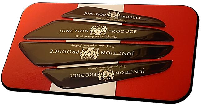 Emblemat / Znaczek / Logo Junction Produce 4szt. - 10839606259 ...