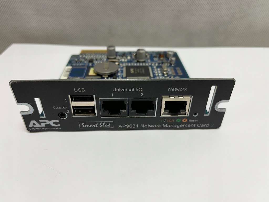 Zasilacz UPS APC AP9631 Karta sieciowa do UPS APC - 13525548790 - oficjalne archiwum Allegro
