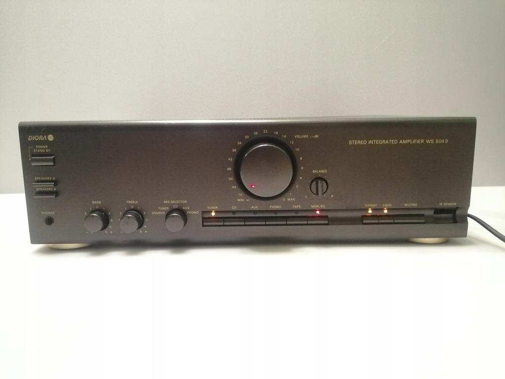 Wzmacniacz Diora WS 504 B - 11448052398 - oficjalne archiwum Allegro