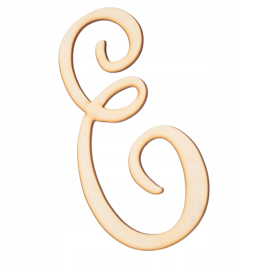 CURSIVE ENGLISH ALPHABET TPM CHIP DECORATION - 14156227352 - oficjalne ...