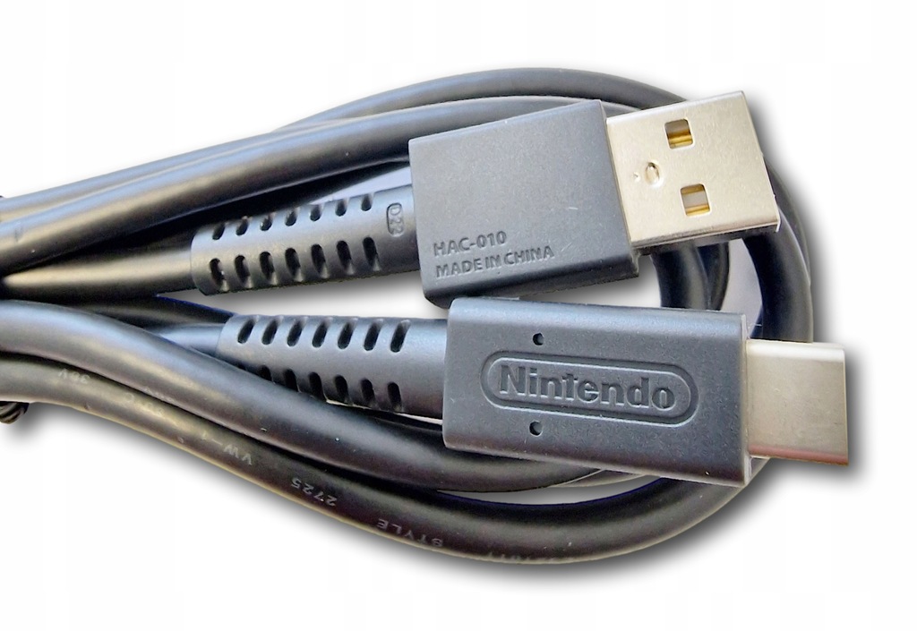 ORYGINALNY KABEL USB-C NINTENDO SWITCH ŁADOWANIE - 13544671828 ...
