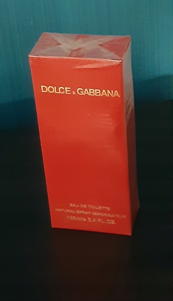 Dolce Gabbana Pour Femme 100ml RED - 12936939728 - oficjalne archiwum ...