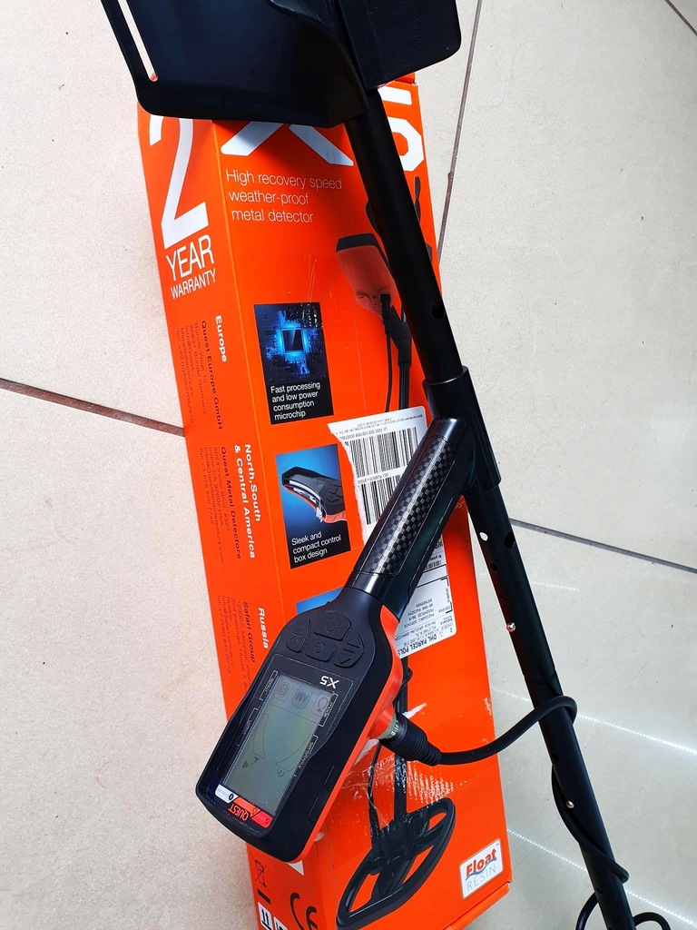 Wykrywacz metali Detektor Quest X5 SUPER STAN - 12539983063 - oficjalne ...