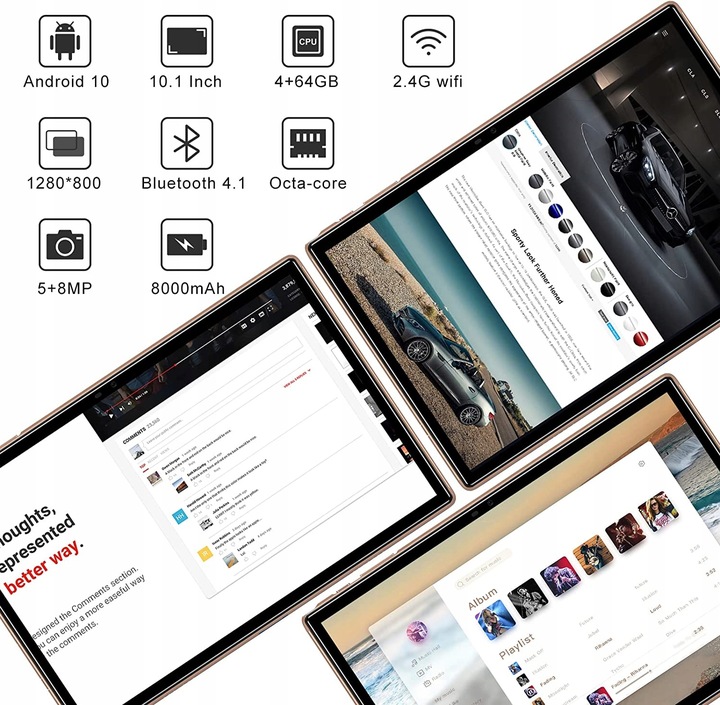 TABLET Oangcc TAB A6 OCTA-CORE 64GB 4GB Andr.10 - 14214439724 ...