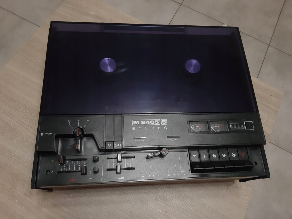 Magnetofon Unitra M2405 S - 13077136687 - oficjalne archiwum Allegro