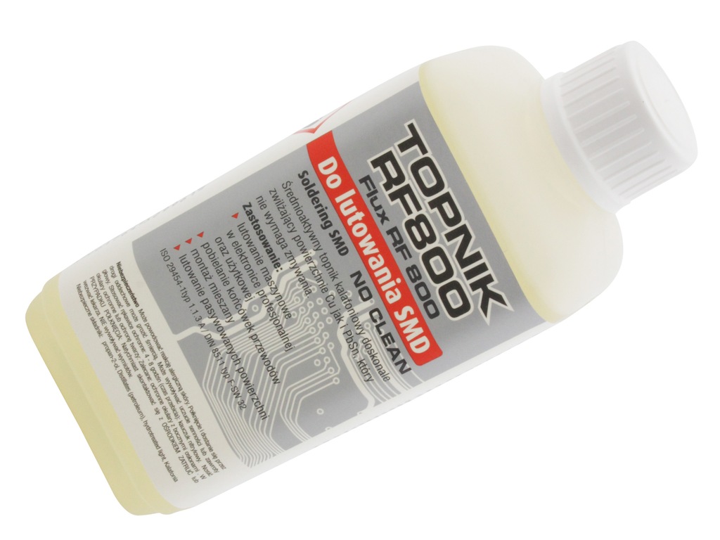 TOPNIK DO LUTOWANIA SMD RF 800 NO CLEAN AG 100ml - 6096968357 ...