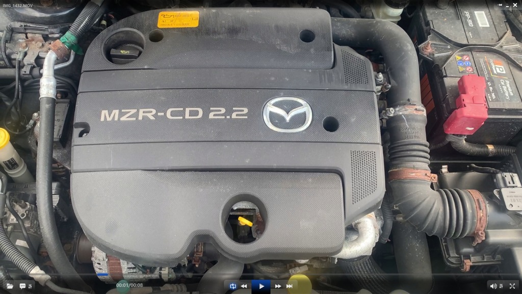 SILNIK DO ODPALENIA MAZDA 6 II GH LIFT 2.2 MZR-CD R2AA 163KM 07- FILM!! - 15547527867 ...