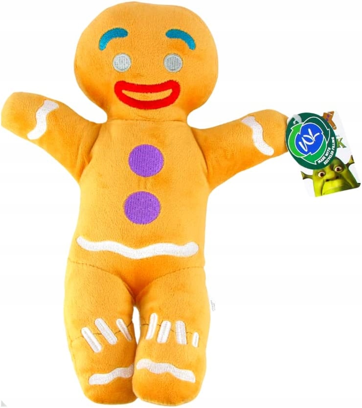Shrek CIASTEK 32 cm pluszowy - 12494115425 - oficjalne archiwum Allegro