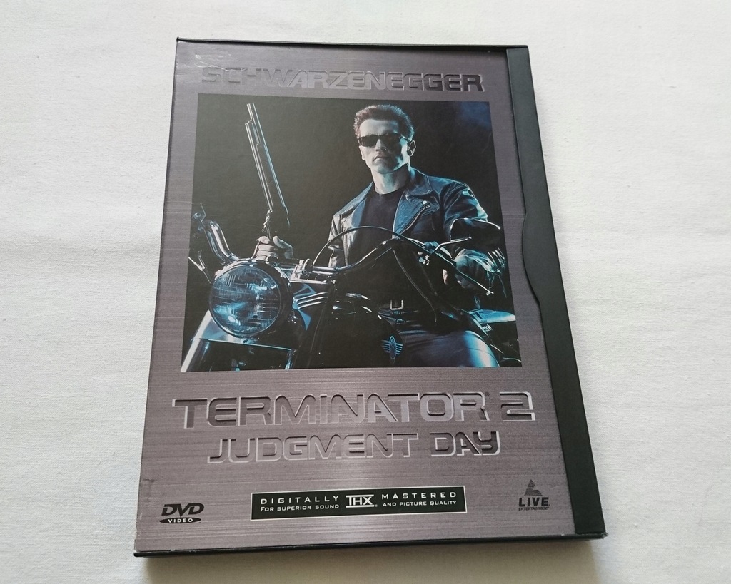 Terminator 2 Judgment Day DVD Snapper 1997 USA R1 - 12587471382 - oficjalne archiwum Allegro
