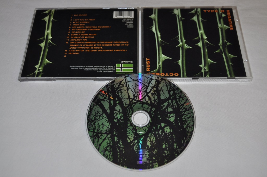 TYPE O NEGATIVE - OCTOBER RUST CD - 12755027644 - oficjalne archiwum ...