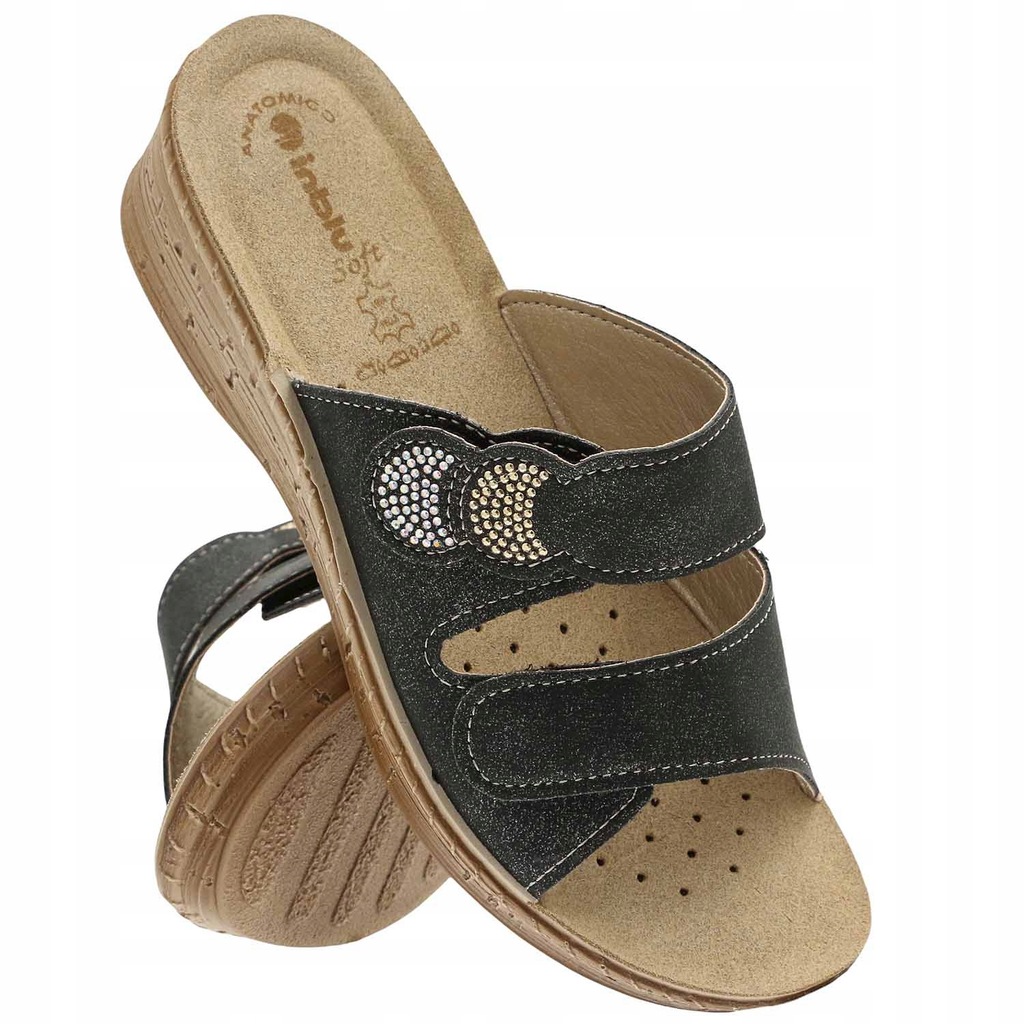 INBLU klapki damskie IN-26-75 inbluobuwie - 11910219959 - oficjalne ...