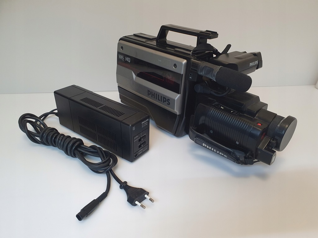 KAMERA RETRO VHS PHILIPS VHSMOVIE VKR 6820/00 BCM - 12567460079 ...