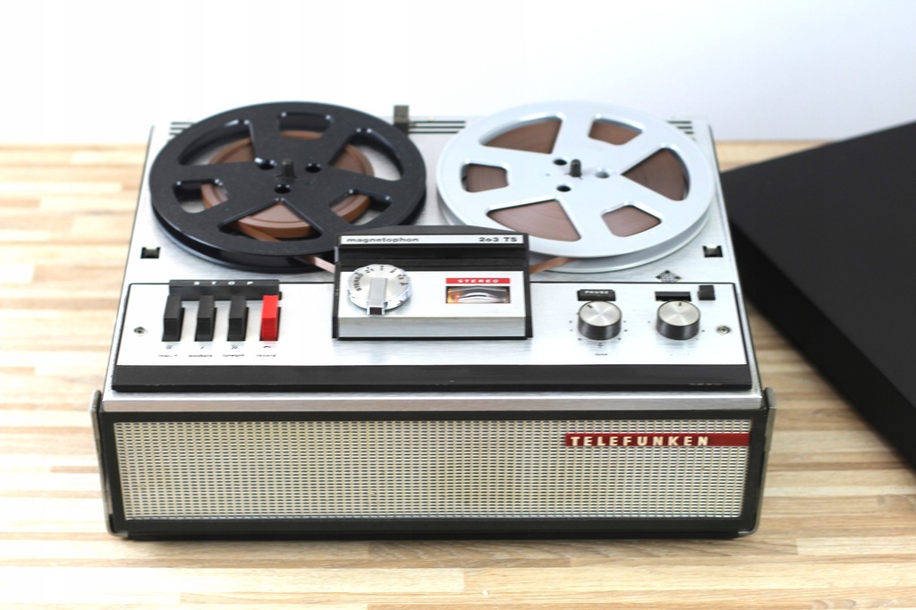 Telefunken Magnetophon 203 TS magnetofon szpulowy - 15642714418 ...