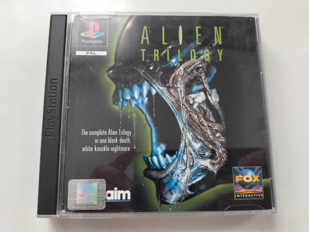 ALIEN TRILOGY PSX PS1 PAL * ENG - 14366773661 - oficjalne archiwum Allegro