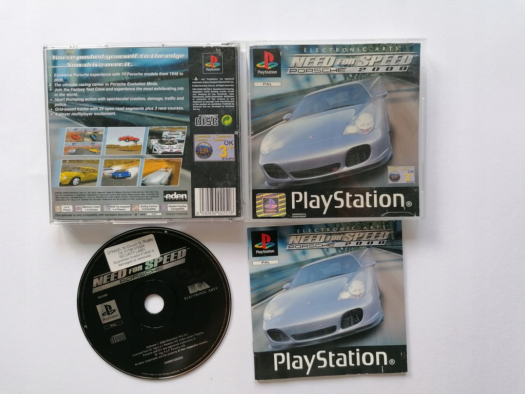 NEED FOR SPEED PORSCHE 2000 PSX PS1 - 10785225928 - oficjalne archiwum ... NEED FOR SPEED PORSCHE 2000 PSX PS1 - 10785225928 - oficjalne archiwum ...
