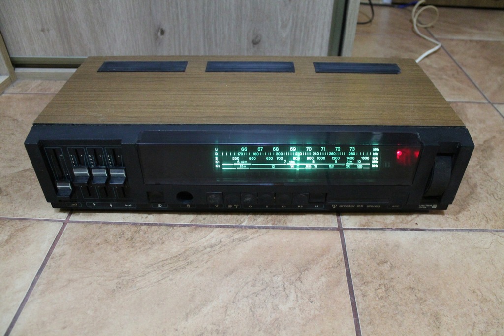 Amplituner Unitra Diora Amator 2b przestrojony DSS 201 - 15350269918 - oficjalne archiwum Allegro