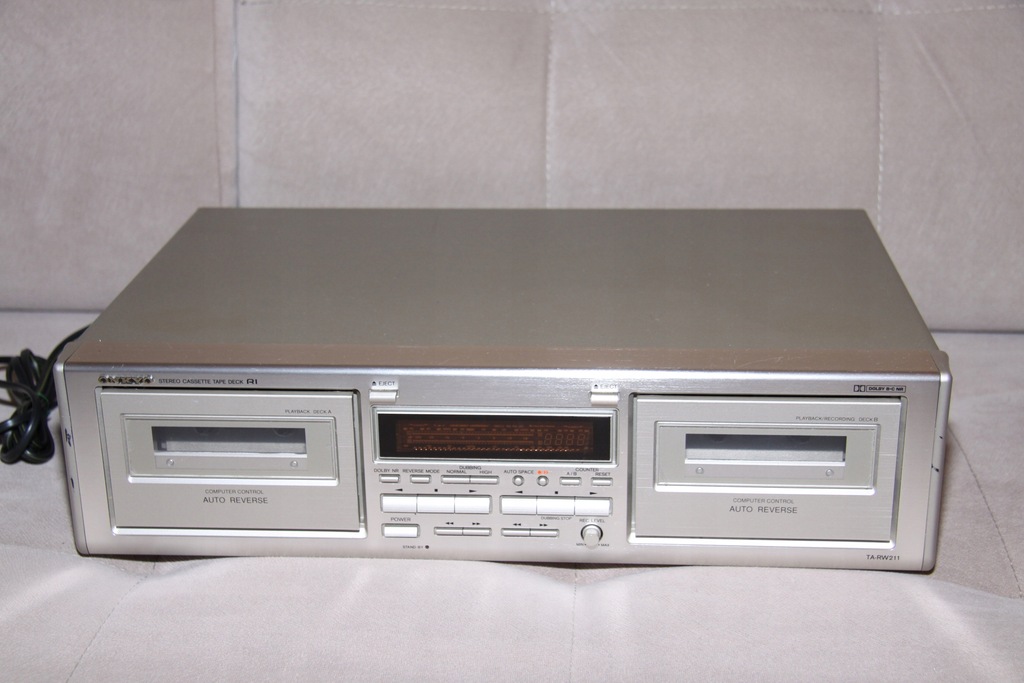 Magnetofon kasetowy Onkyo TA-RW211 srebrny - 14379968290 - oficjalne ...