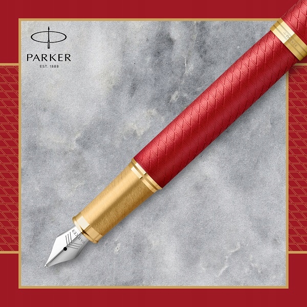 Купить Перьевая ручка PARKER IM PREMIUM RED GT (M): отзывы, фото и ...