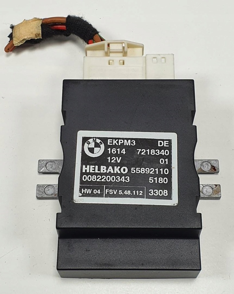 MODUŁ STEROWNIK POMPY PALIWA BMW X6 E71 7218340 - 13267789286 ...