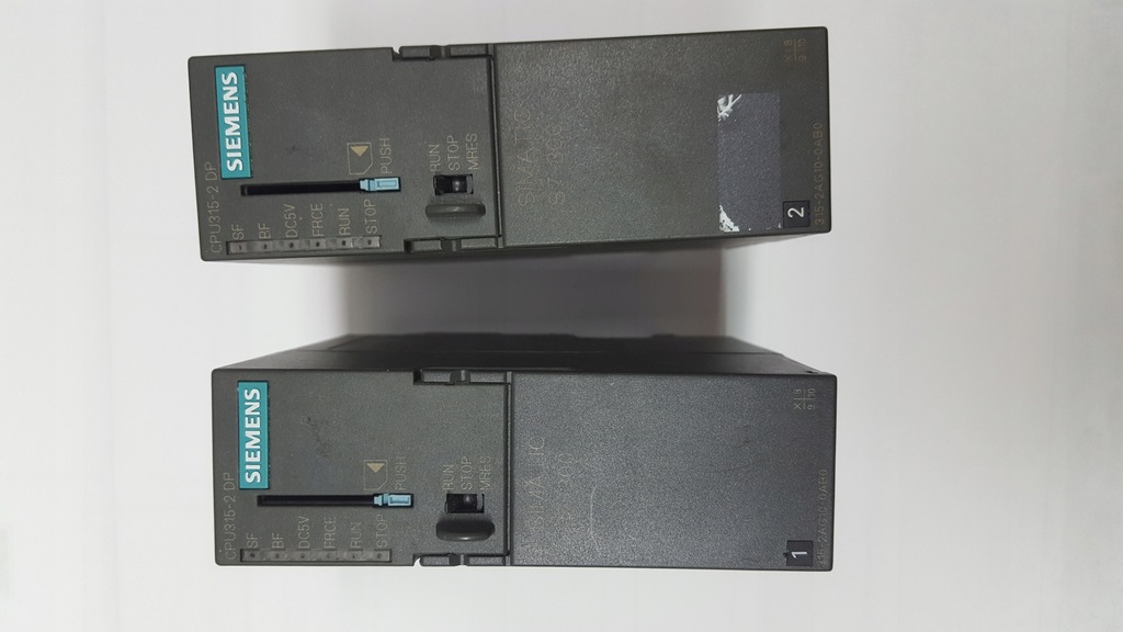 SIEMENS SIMATIC S7 CPU 315 2DP 2AG10 0AB0 PLC FV - 7755436201 ...