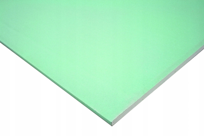 Płyta gipsowo-kartonowa zielona wodoodporna 2,0 m - 9907088498 - oficjalne archiwum Allegro