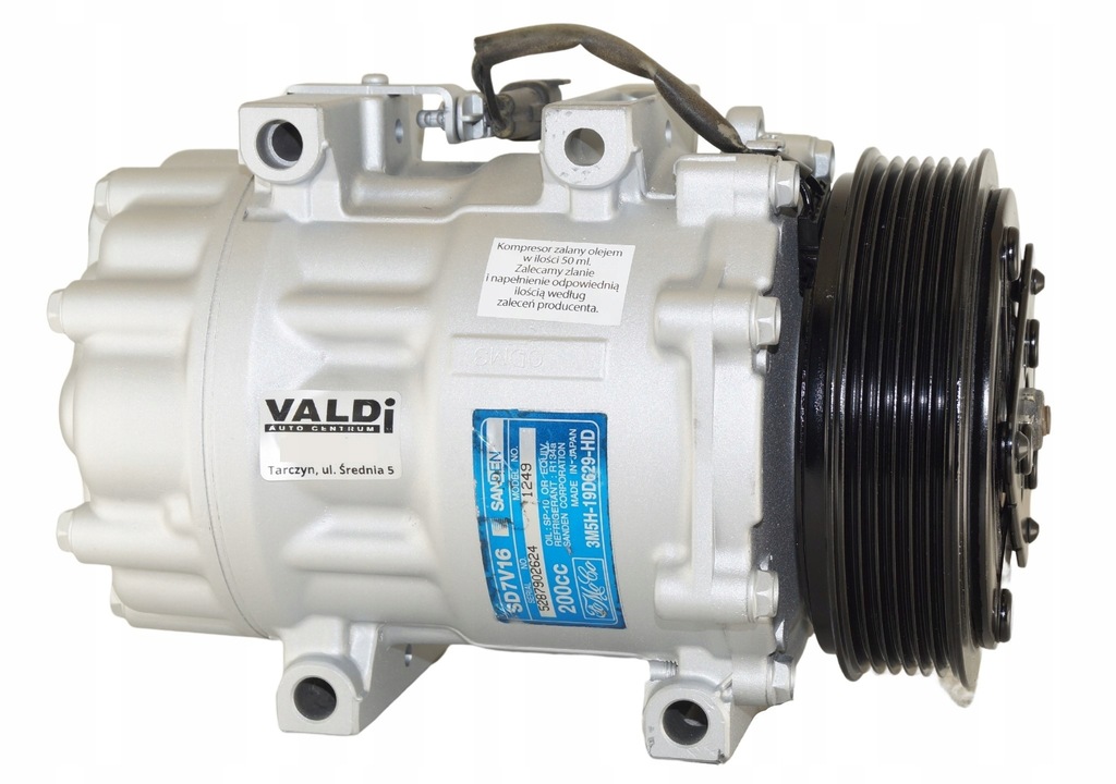 FORD FOCUS II KUGA VOLVO C30 S40 V50 3M5H-19D629-HD, 1249 KOMPRESOR - 14375977224 - oficjalne ...