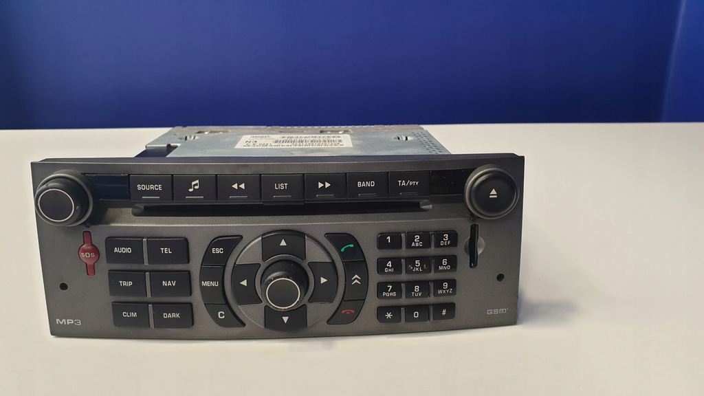 NAWIGACJA RADIO CITROEN C5 II RT4 HDD 96645761YW - 7860649797 ...