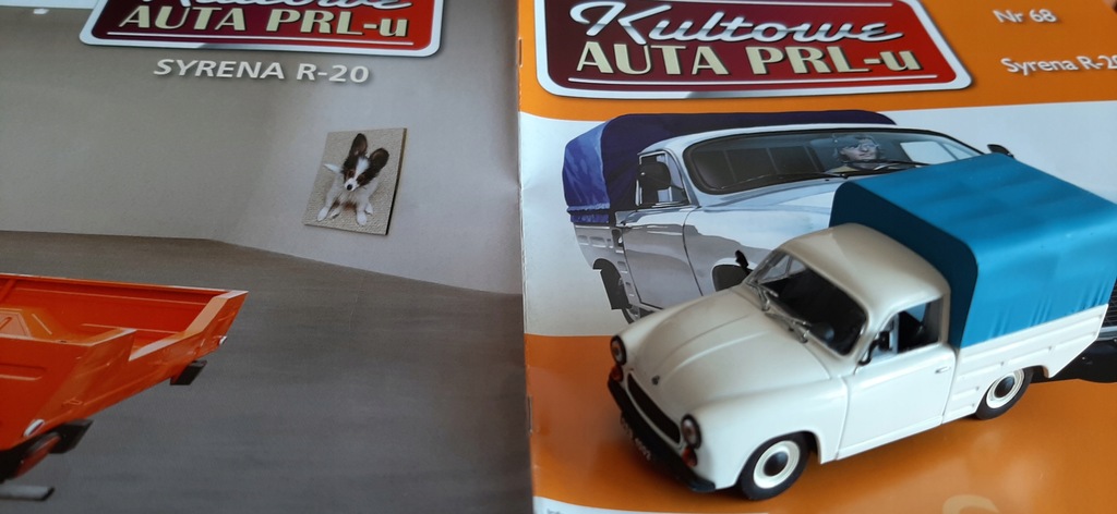 Syrena R20 Pick-up Kultowe Auta PRL-u + gazetka - 9652770471 ...