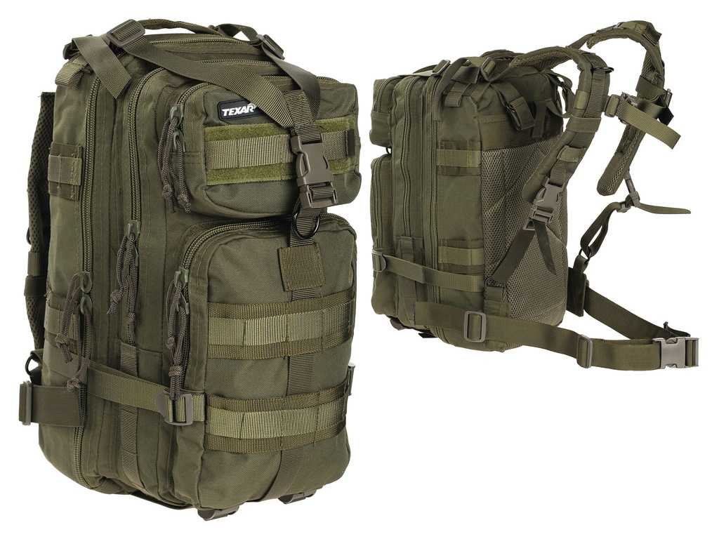 Texar Wojskowy PLECAK Taktyczny TXR 25L OLIV - 7652152091 - oficjalne archiwum Allegro