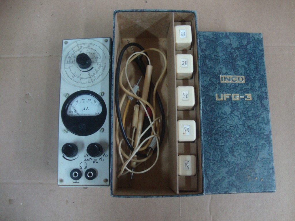 INCO UFG-3 GENERATOR - FALOMIERZ GRID-DIP METER - 10252340818 ...