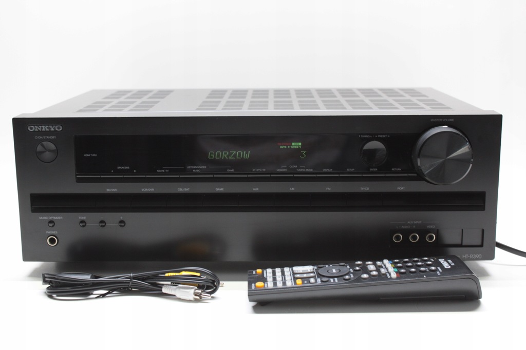 Amplituner Onkyo HT-R390 5.1 HDMI PILOT GWARANCJA - 8394986466 - oficjalne archiwum Allegro
