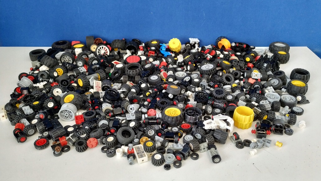 Lego Koła Felgi Opony 2 kg Mix Wzorów - 13560531720 - oficjalne ...