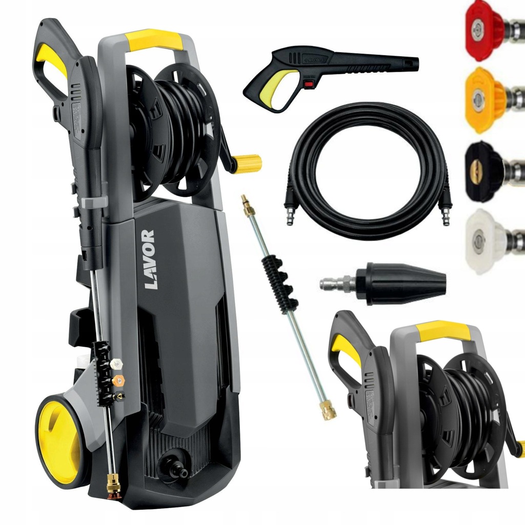 MYJKA CIŚNIENIOWA LAVOR MOC 2100W ALUMINIOWA POMPA - 11884638120 - oficjalne archiwum Allegro