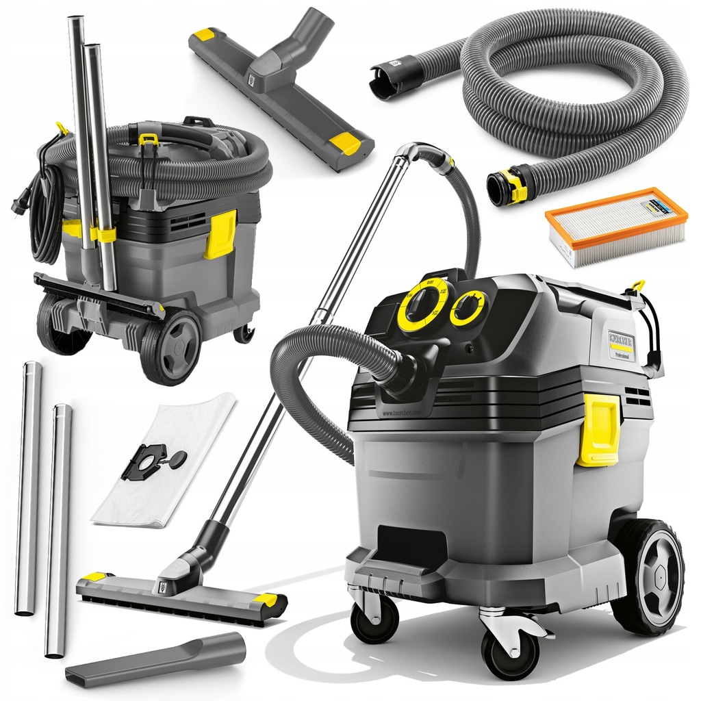 ODKURZACZ BUDOWLANY KARCHER NT 30/1 TACT TE L GIPS - 10964158531 - oficjalne archiwum Allegro