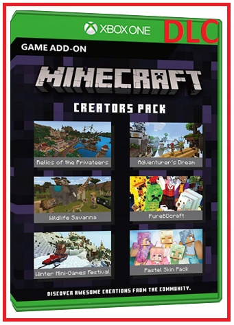 MINECRAFT dodatki: PAKIET TWÓRCÓW @ XBOX ONE| kod - 13040613857 ...