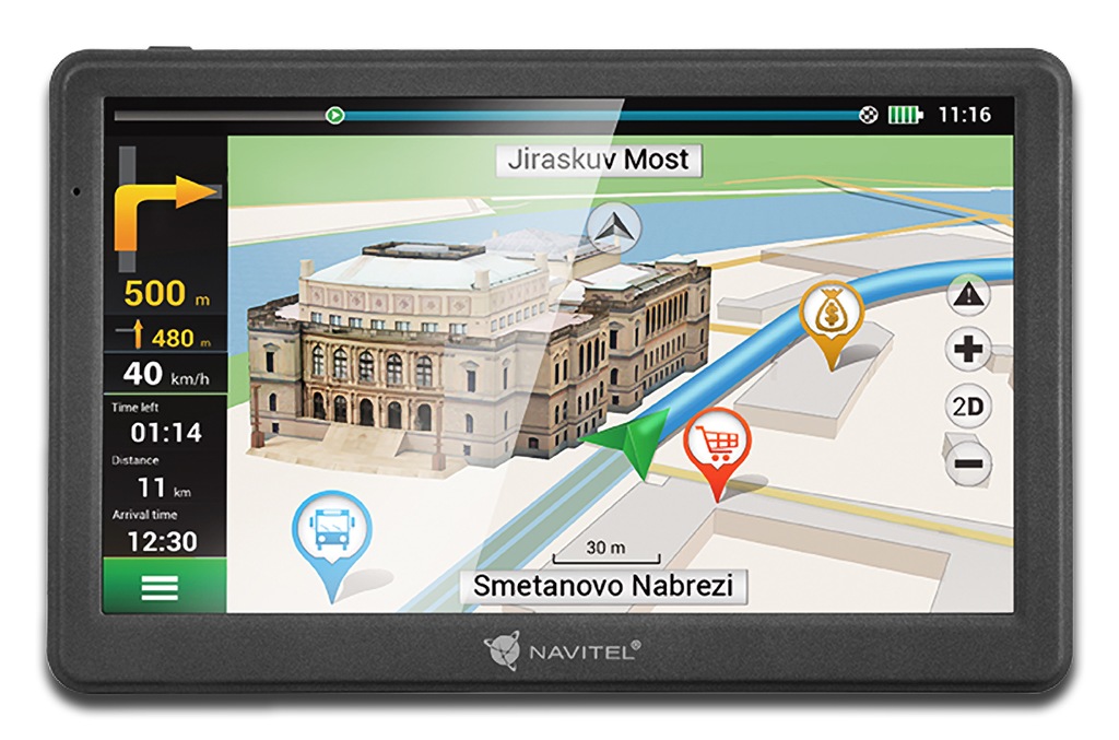 NAVITEL E700 Nawigacja samochodowa GPS 7 cali+MAPY - 6718845620 - oficjalne archiwum Allegro