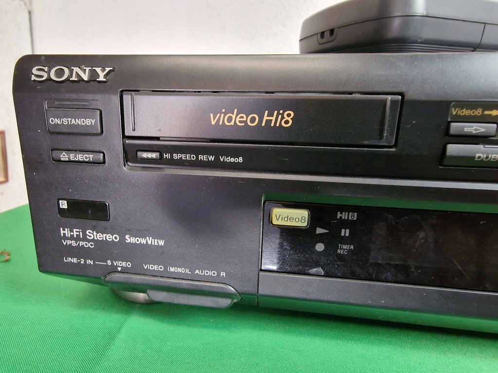 Magnetowid VHS Sony SLV-T2000 Hi-Fi VHS Hi8 SUPER - 12649402713 - oficjalne archiwum Allegro