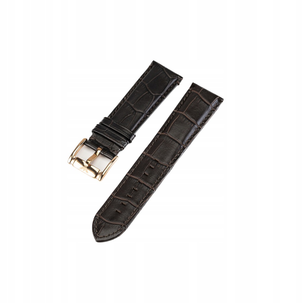 PASEK EMPORIO ARMANI BRĄZOWY AR1920 22 MM - 13469748477 - oficjalne ...