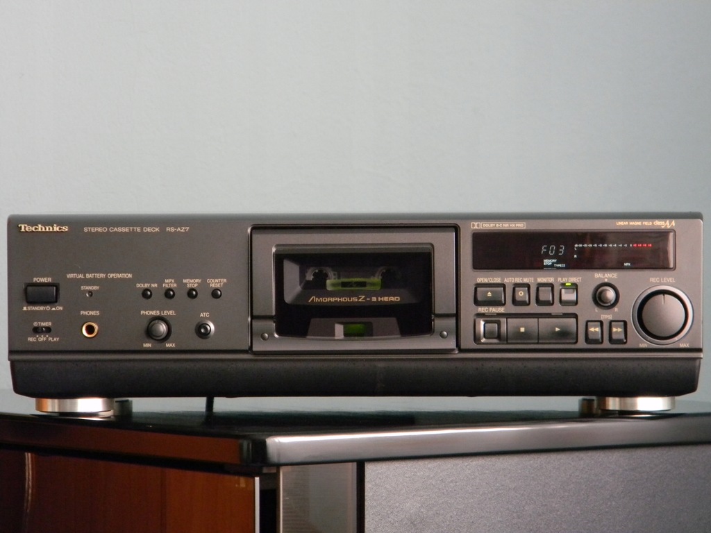 Magnetofon Technics RS-AZ7 3-HEAD - 9616923787 - oficjalne archiwum Allegro