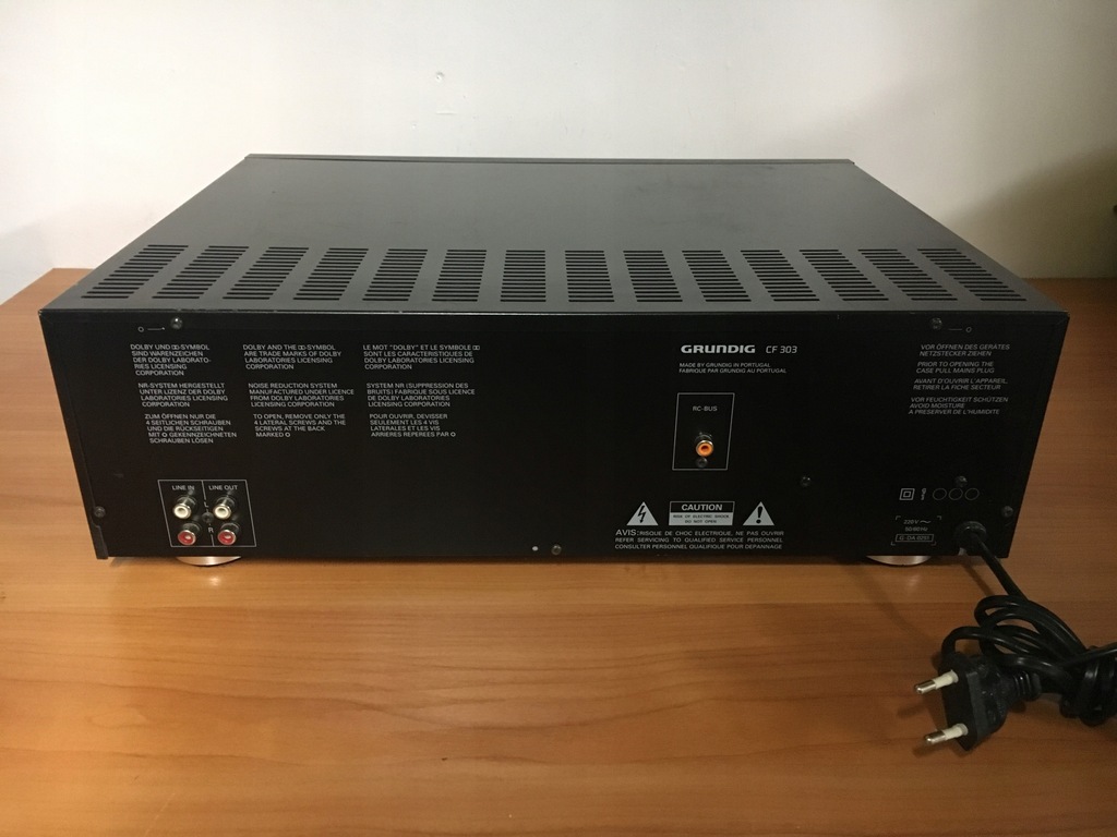 MAGNETOFON DECK GRUNDIG CF-303 Z GWARANCJĄ - 7768569380 - oficjalne ...