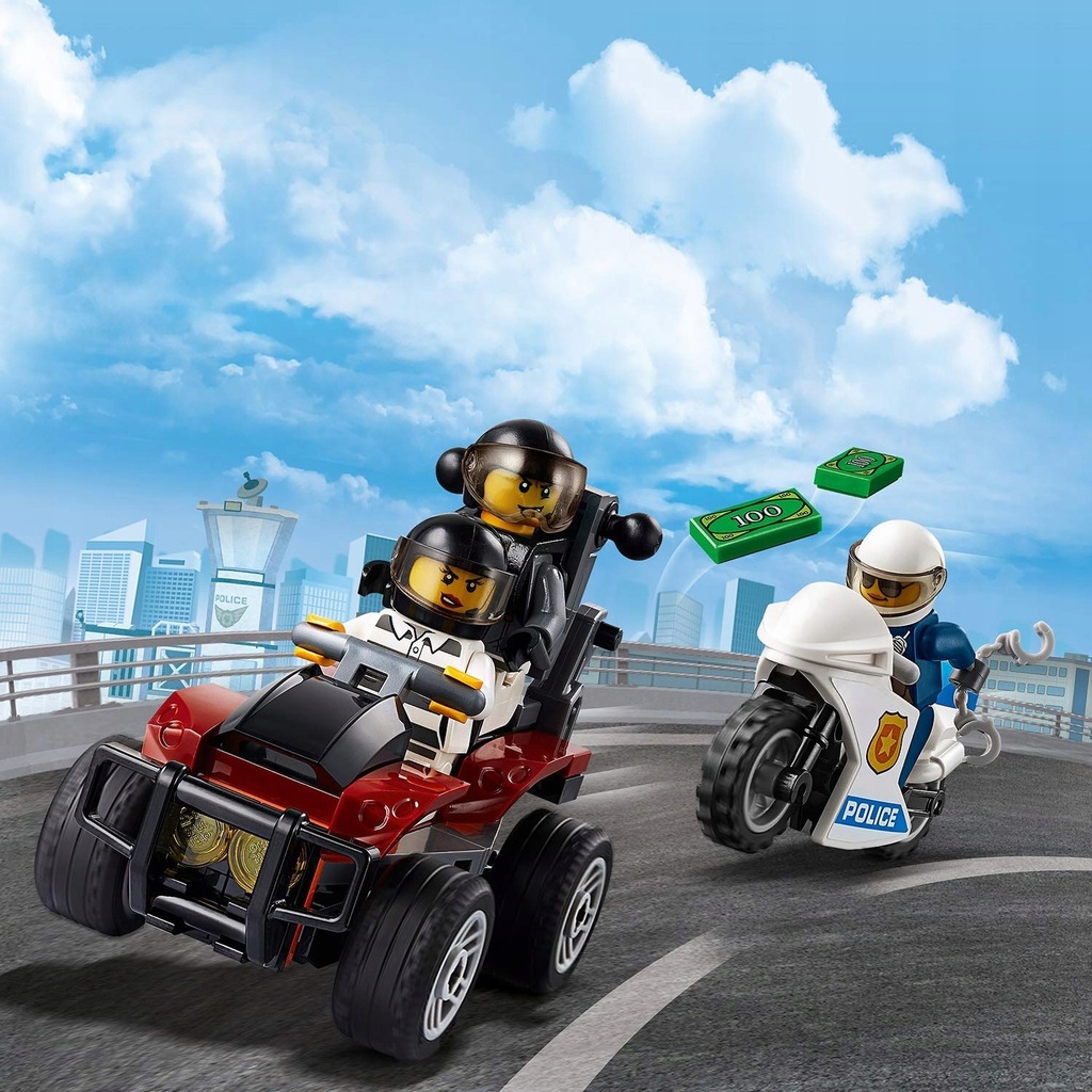 LEGO CITY 60208 Policja spadochron ARESZTOWANIE - 9072190846 ...