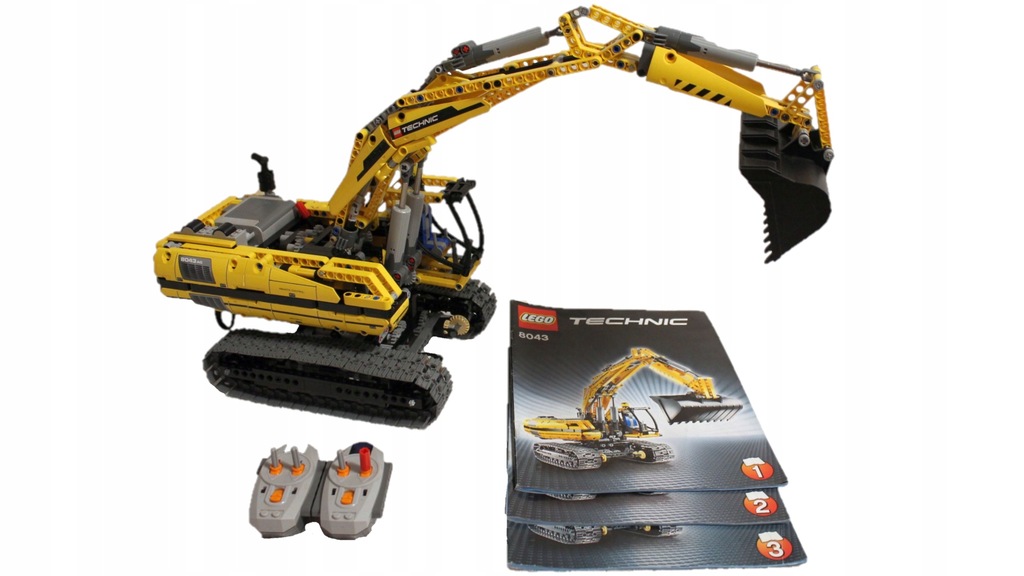 Lego 8043 - Motorized Excavator - 11260344903 - oficjalne archiwum Allegro