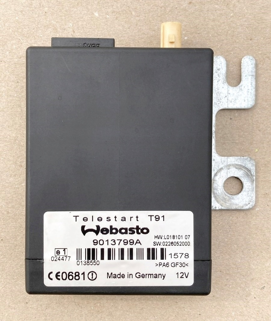 VW T5 STEROWNIK MODUŁ WEBASTO TELESTART 9013799A - 12067560084 - oficjalne archiwum Allegro