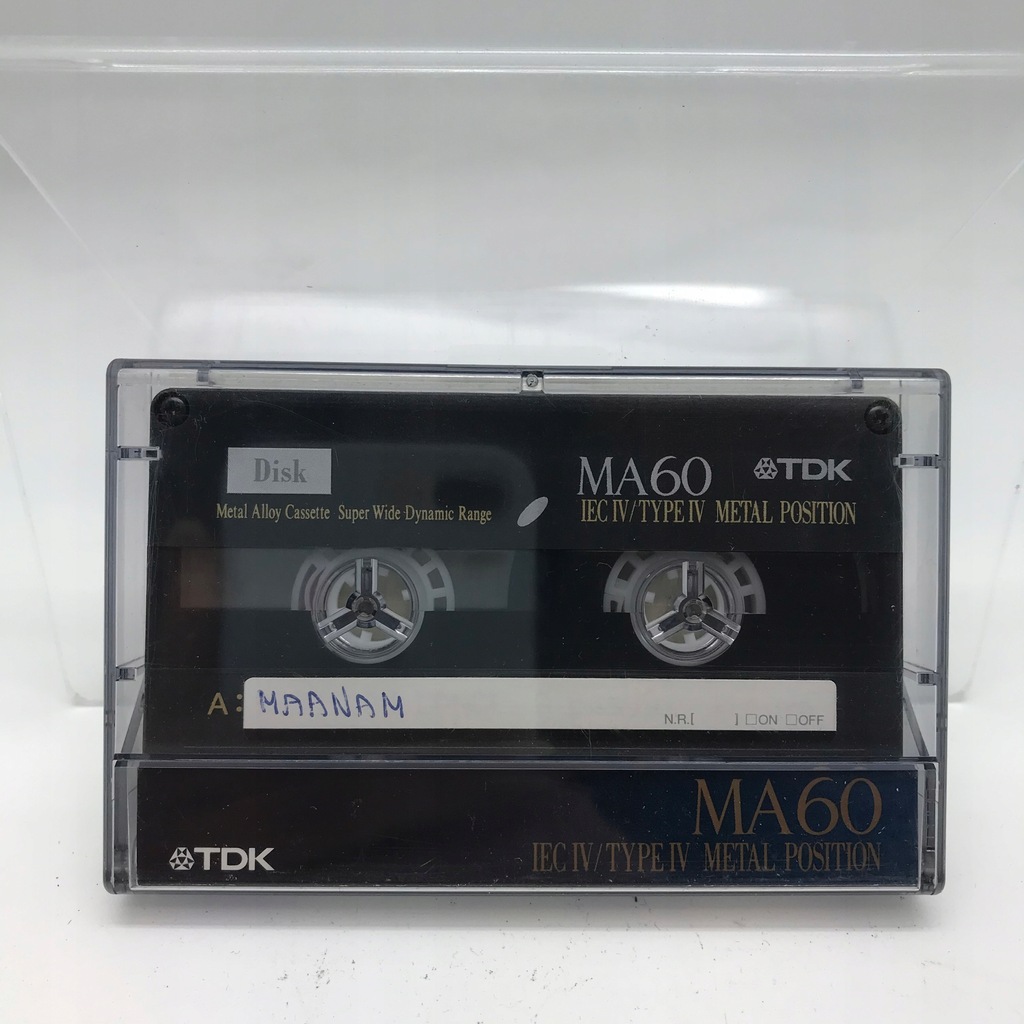 Kaseta - Kaseta magnetofonowa TDK MA 60 - 12108578247 - oficjalne archiwum Allegro