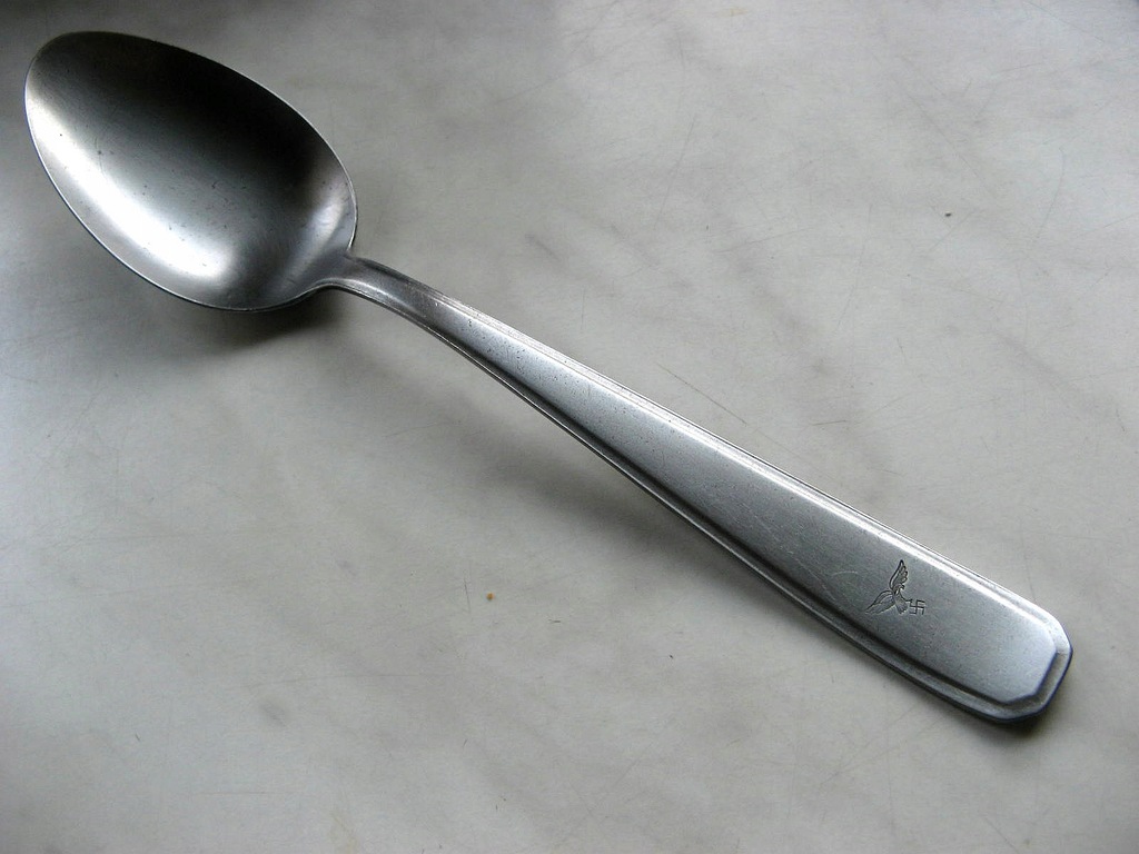 III Rzesza ŁYŻKA LUFTWAFFE : Fl.U.V. 1941 Gapa LOTNICZA ze SWASTYKA ...